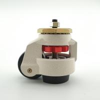 China 100-500KG Threaded Stem Adjustable Leveling Casters Machine Wheels for sale