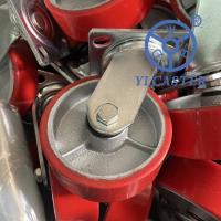 China 4 Inch 5 Inch 6 Inch 8 Inch Iron Polyurethane Caster Wheels Heavy Duty for sale