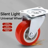 China Zinc Plated Plate Mount Swivel Casters For Heavy Duty for sale