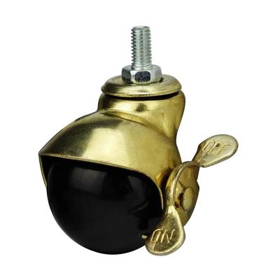 China Zinc Plated Finish Furniture Casters For Smooth And Quiet Movement for sale