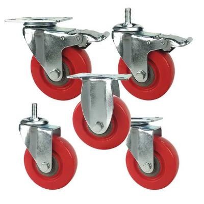 China 1-4 Inches Tread Width Industrial Wheels For Temperature Range Up To 300°F for sale