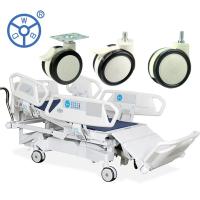 China White Grey Plate Medical Casters With Stainless Steel Material For Hospital Furniture for sale