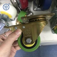 China 70mm Total Height Light Duty Rubber/PVC/PP/PU Caster for sale