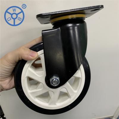 China Versatile Strong And Sturdy Medium Duty Rubber/PVC/PP/PU Caster for sale