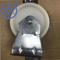 China Plate Mounting Type Light Duty Casters For Temperature Range -20 To 100 Degrees Celsius for sale