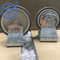 China Industrial Swivel Casters With Plain Bearing / TPR Wheel for sale