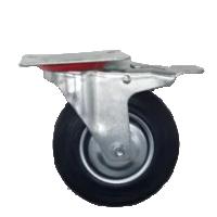 China 110kg Capacity Stainless Steel Casters With 0.25 Inches Plate Thickness Top Plate Type for sale