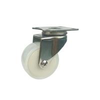 China 0.25 Inches Plate Thickness Stainless Steel Casters With Total Lock Brake Type And 45mm Wheel Width for sale