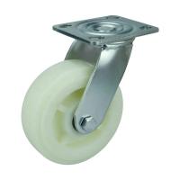 China Red Heavy Duty Casters With Iron Wheel Center 837lbs Load Capacity Ball Bearing for sale