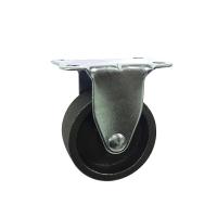 China 75mm Cast Iron Light Duty Casters 360 Degree Rotating With Side Locking for sale