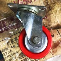 China 100mm Diameter 198LBS Capacity Swivel Medium Duty Casters With Covers for sale