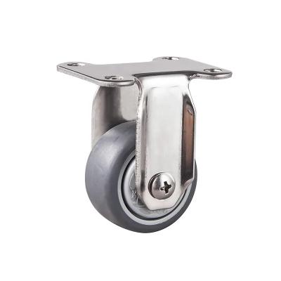 China 100 Lbs Load Capacity 4kg-5kg Unit Weight Rubber Casters with Cast Iron Wheel Core for sale