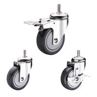 China 4 Inches Polyurethane Casters Stylishly Designed For Heavy Loads for sale
