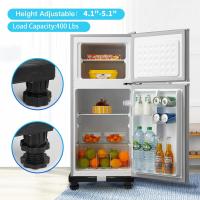 China YlCaster Adjustable Universal Black Mobile Base Fridge Stand with 4 Strong Feet for sale