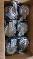 China Plate Mounting Type European Casters for and 19-24mm Wheel Width in European Market for sale