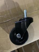 China Replaceable Rolling Industrial Casters Threads 1-4 Inches Wide Heights 2-12 Inches for sale
