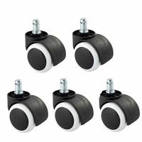 China Smooth And Silent Office Furniture Casters With 3-5 Inch Plastic Or PU Wheels for sale