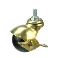 China Eco Friendly White Ball Casters For Easy Maneuvering Of Furniture And Small Cabinets for sale