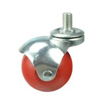 China Eco Friendly White Ball Casters For Easy Maneuvering Of Furniture And Small Cabinets for sale