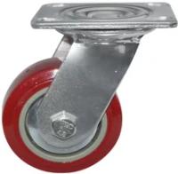 China Heavy Duty Threaded Stem Top Plated Trolley Wheels 90MM-125MM Swivel / Rigid / Locking for sale