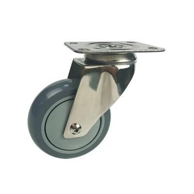 China Industrial Grade 304 Stainless Steel Double Ballrace Casters for sale