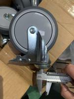 China Heavy Duty Trolley Cart Caster Wheels With 200-500kg Load Capacity for sale