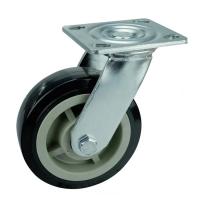 China 100mm Heavy Duty Casters Overall Length 144mm For Heavy-Duty Applications for sale