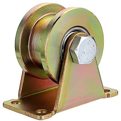 China Dual Ball Bearings Industrial Caster 144mm Length For Heavy Duty Applications for sale