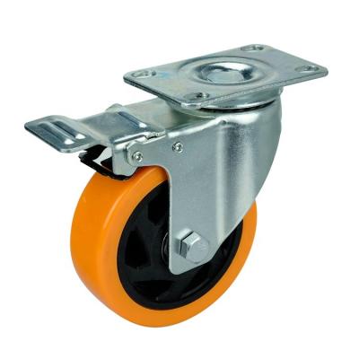 China 1-4 Inch Tread Width Industrial Swivel Casters Featuring Precision Ball Bearing for Smooth Rolling for sale