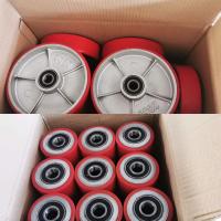 China Plate Medical Casters For Heavy Medical Equipment 275lbs Loaded Capacity Double Brake for sale