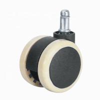 China 125kg Load Capacity Plate Casters Durable Nylon Bracket Material for Heavy-Duty Applications for sale