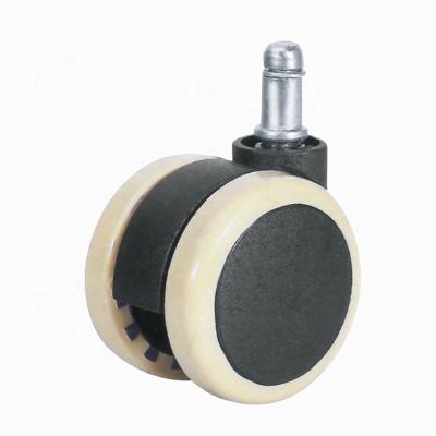 China 125kg Load Capacity Plate Casters Durable Nylon Bracket Material for Heavy-Duty Applications for sale