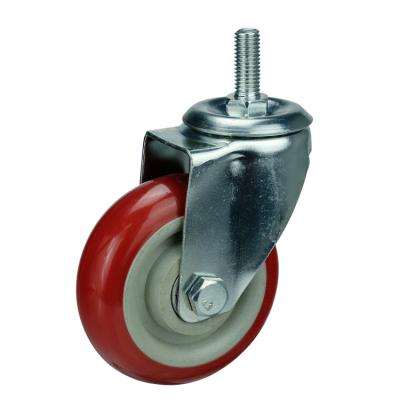 China Steel Wheel Casters Lift Up Top Jack Smooth and Easy Lifting with Swivel Function for sale