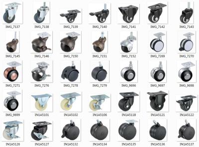 China Upgrade Your Baby Beds with 50mm Furniture Caster Wheels Environmentally Friendly for sale