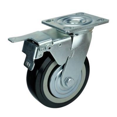 China Precision Ball Bearing Medical Casters for 275lbs Load Capacity in Heavy Duty Applications for sale