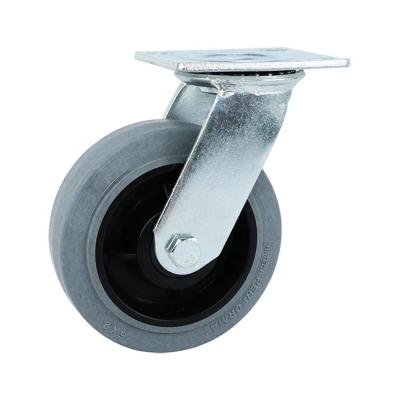 China Threaded Stem Trolley Casters Wheels for Stable and Secure Transport 3/4/5/6/8 Inches Wheel Diameter for sale