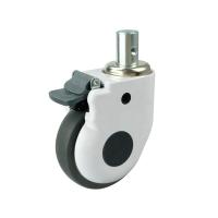 China Steel Housing Material Rubber Casters for Heavy-Duty Applications Customizable for sale