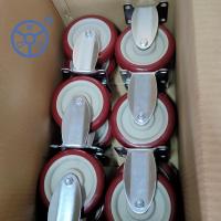 China TPR Top Plated Heavy Duty Wheel Caster for Heavy Equipment in Industrial Settings for sale