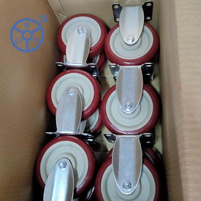 China TPR Top Plated Heavy Duty Wheel Caster for Heavy Equipment in Industrial Settings for sale