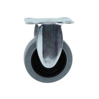 China Locking Mount Trolley Wheels Heavy Duty Threaded Stem Bolt Hole Spacing 2.5 Inches for Heavy Duty Applications for sale