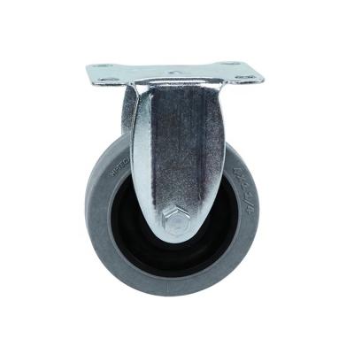 China Locking Mount Trolley Wheels Heavy Duty Threaded Stem Bolt Hole Spacing 2.5 Inches for Heavy Duty Applications for sale