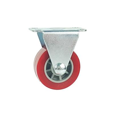 China Mounting Size 375 X 275 Inches 3 Ton Heavy Duty PU Caster Wheel Smooth Tread Designed for Heavy Equipment Mobility and Transport for sale