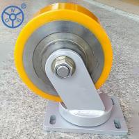 China Swivel Radius 3.5 Inches Ultra Heavy Duty Caster Wheel Heavy Duty Heavy Load Capacity Wheels for Industrial Applications for sale