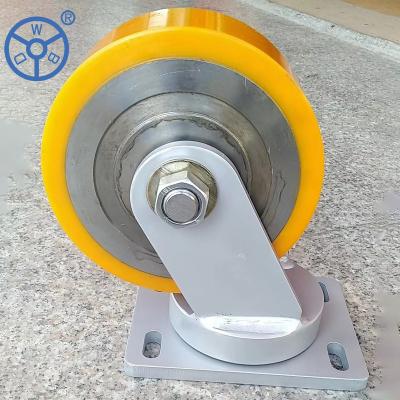 China Swivel Radius 3.5 Inches Ultra Heavy Duty Caster Wheel Heavy Duty Heavy Load Capacity Wheels for Industrial Applications for sale