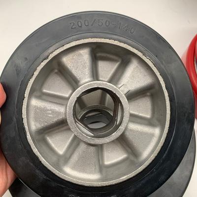 China Threaded Stem Trolley Casters Wheels Offering Bolt Hole Spacing 2.5 Inches Performance for Industrial and Commercial for sale