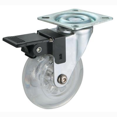 China Ball Bearing Furniture Caster Wheel PP Nylon TPR PU Rubber Wheels Engineered for Smooth Movement and Heavy Load Capacity for sale