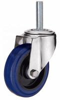 China Customable Industrial Rubber Caster Non Marking Tread Type Heavy Load Wheels Designed for Industrial and Material Handling for sale