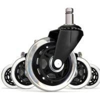 China Smooth tread 150mm pu caster wheels built to support 1000 lbs load capacity ideal for heavy equipment and material carts for sale