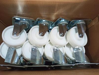 China Rubber Casters Non Marking Tread Ideal for Industrial Applications Durable and Mobility Solutions for sale