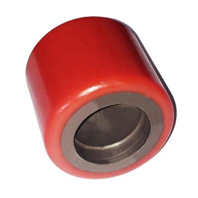 China 5 Inches Overall Height Polyurethane Casters Offering 1000 Lbs Load Capacity and 2 Inches Wheel Width Strong Wheels for Heavy Duty Warehouse for sale